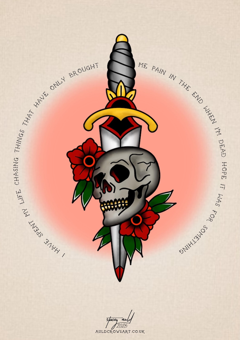 PRINT: the Plot in You - Forgotten | Tattoo | Neo Trad | Lyrics | Song ...