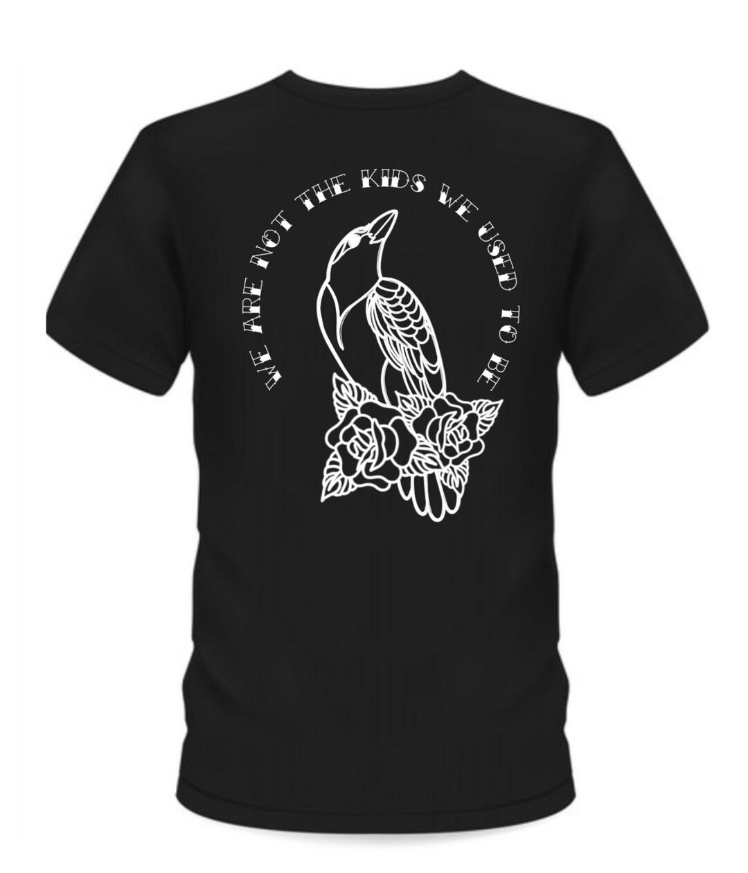 T-SHIRT: Alexisonfire - Old Crows | Black | White | Tattoo | Design ...