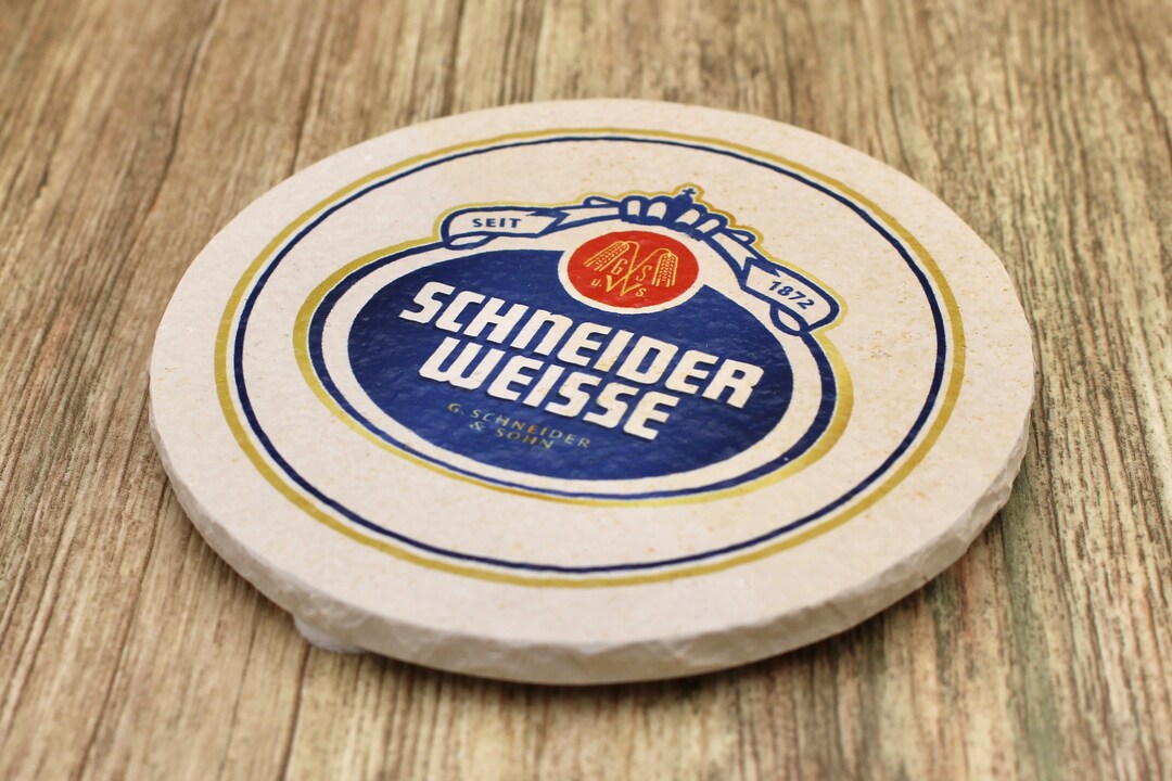 Schneider Weisse Coasters Made of Natural Stone 100% Handmade in ...