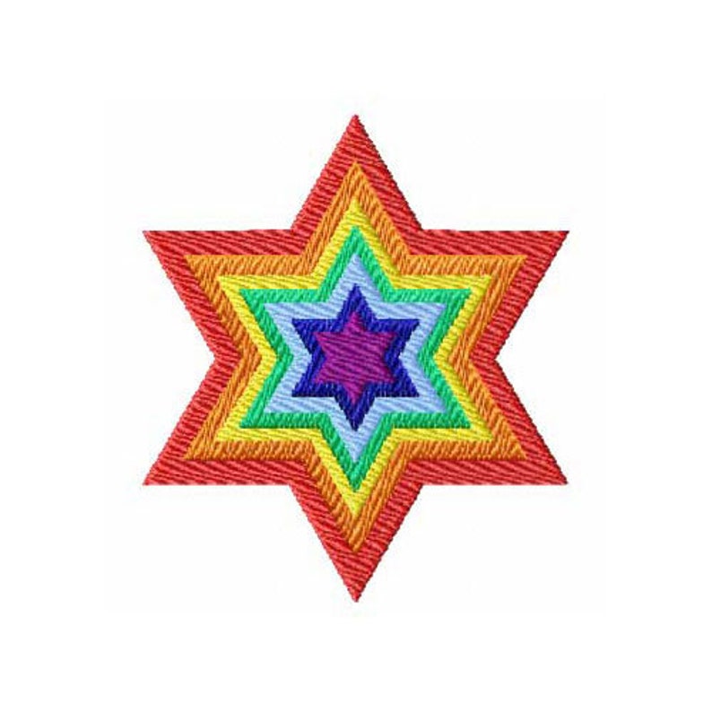Star of David 12 Machine Embroidery Designs Set 4x4 Pes, Hus, Jef, Dst ...