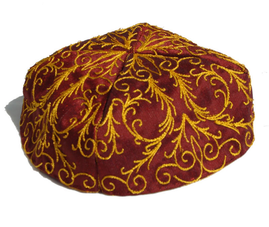 Kippah Judaica Machine Embroidery Design Pes, Hus, Jef, Dst, Exp, Jef ...
