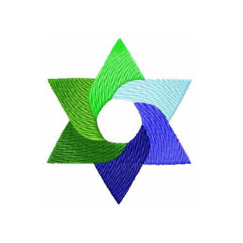 Star of David 12 Machine Embroidery Designs Set 4x4 Pes, Hus, Jef, Dst ...