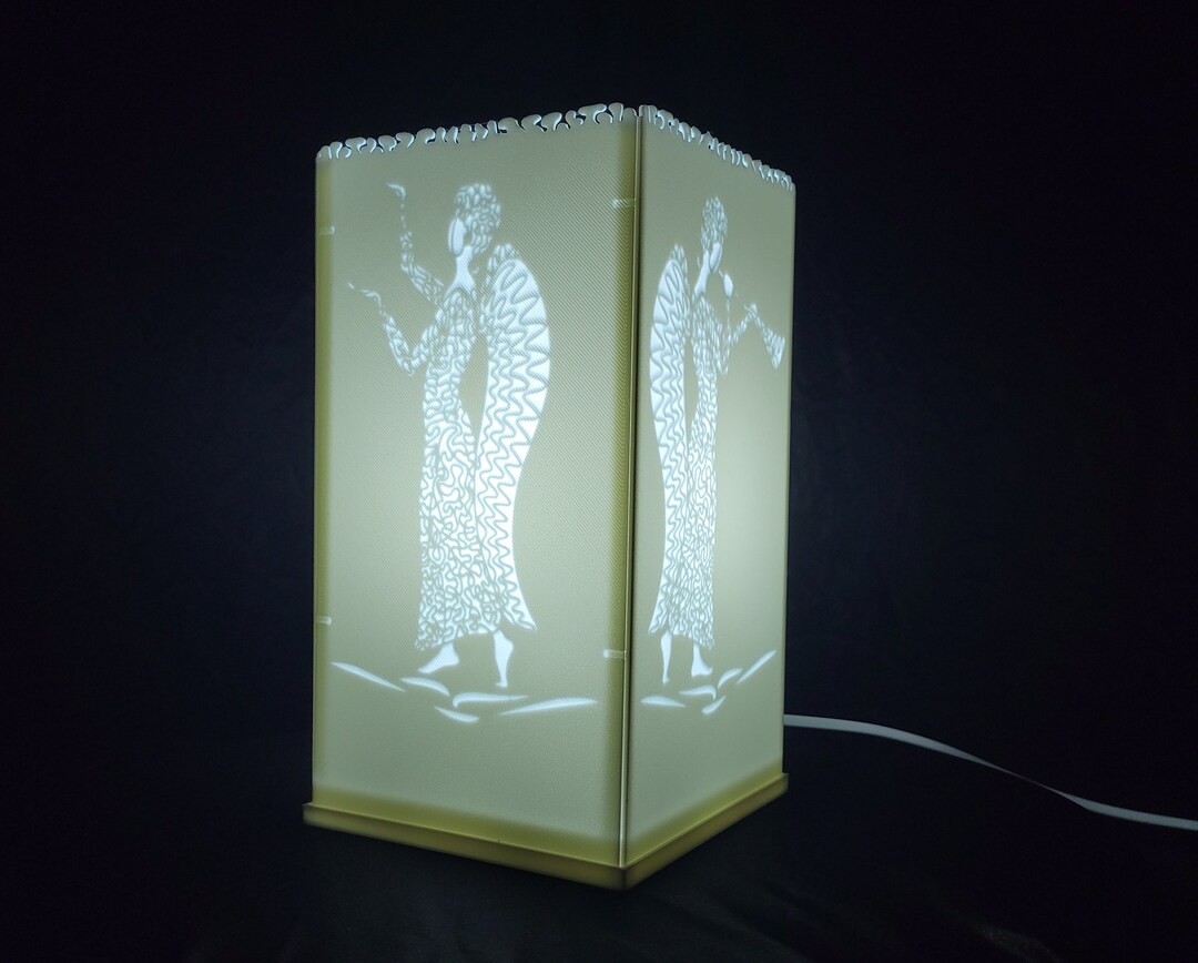Angels Table Lamp STL Print Models 3D Print Model Digital Download ...
