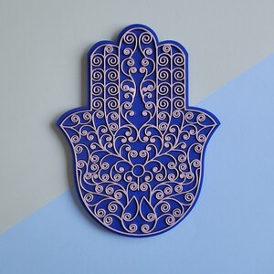 Ornamental Hamsa Wall Hanging 3D Print Stl Files | 3D Print Model ...