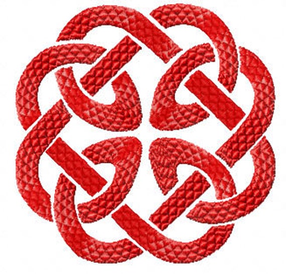 Celtic Knot Machine Embroidery Design 4x4 Pes Hus Jef Dst | Etsy