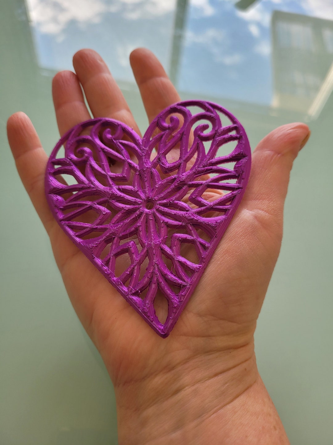 Valentine Heart 3D Print Stl File | 3D Print Model - Digital Download ...