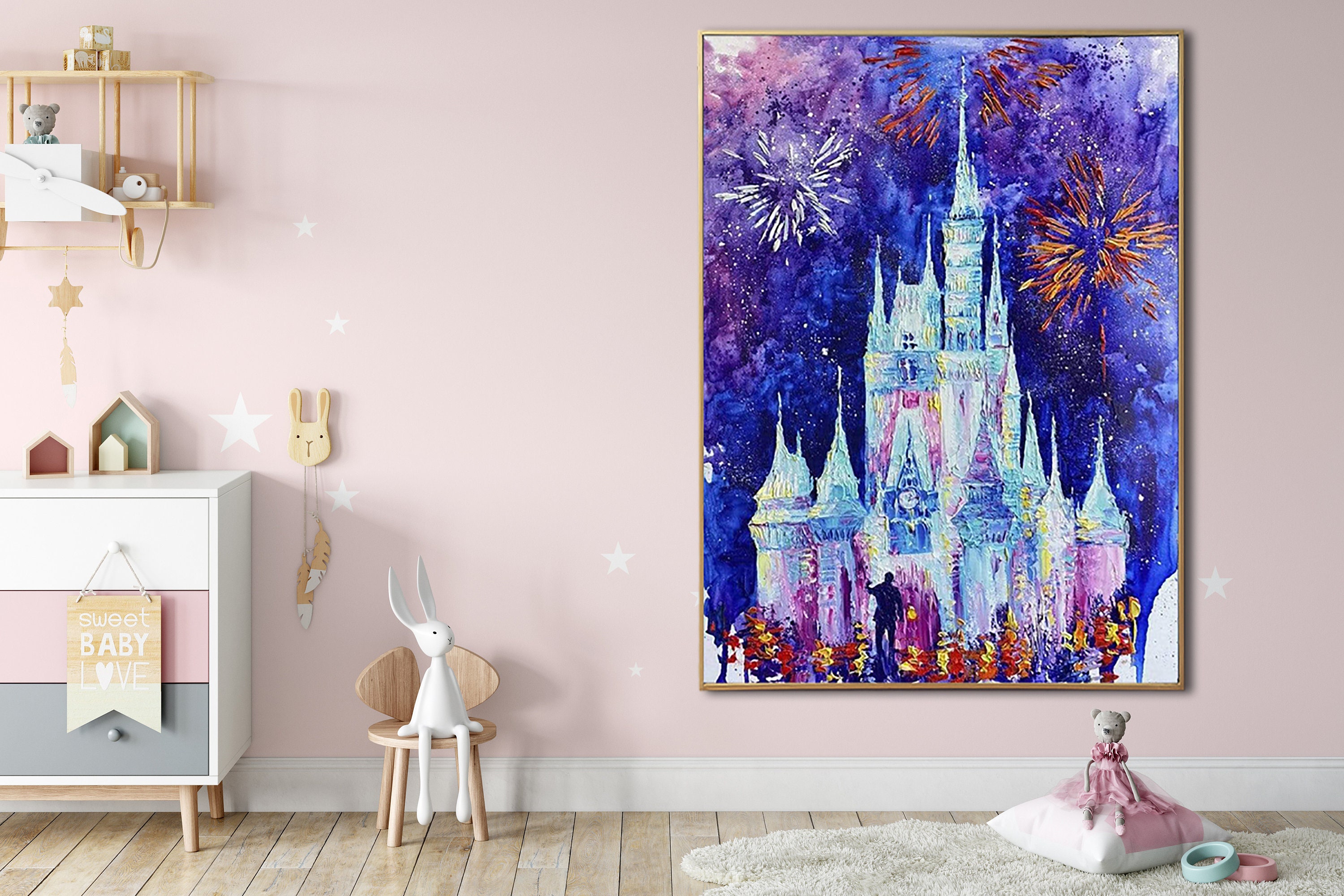 Abstract Castle Wallpaper