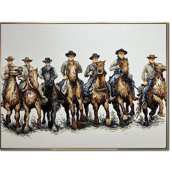 Abstract Painting 48 X 64 - Etsy