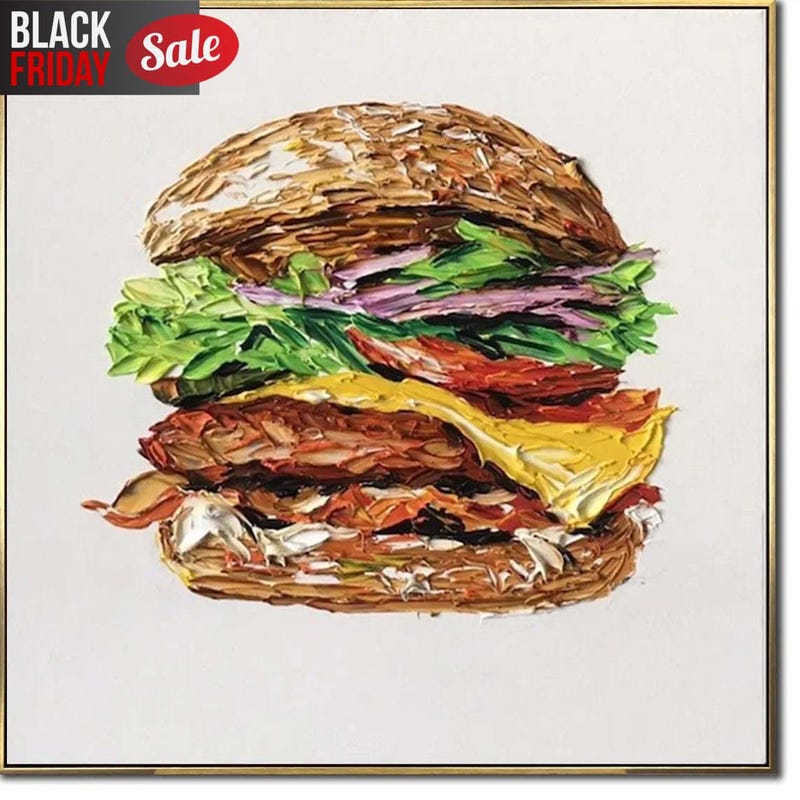 Abstract Food Art - Etsy