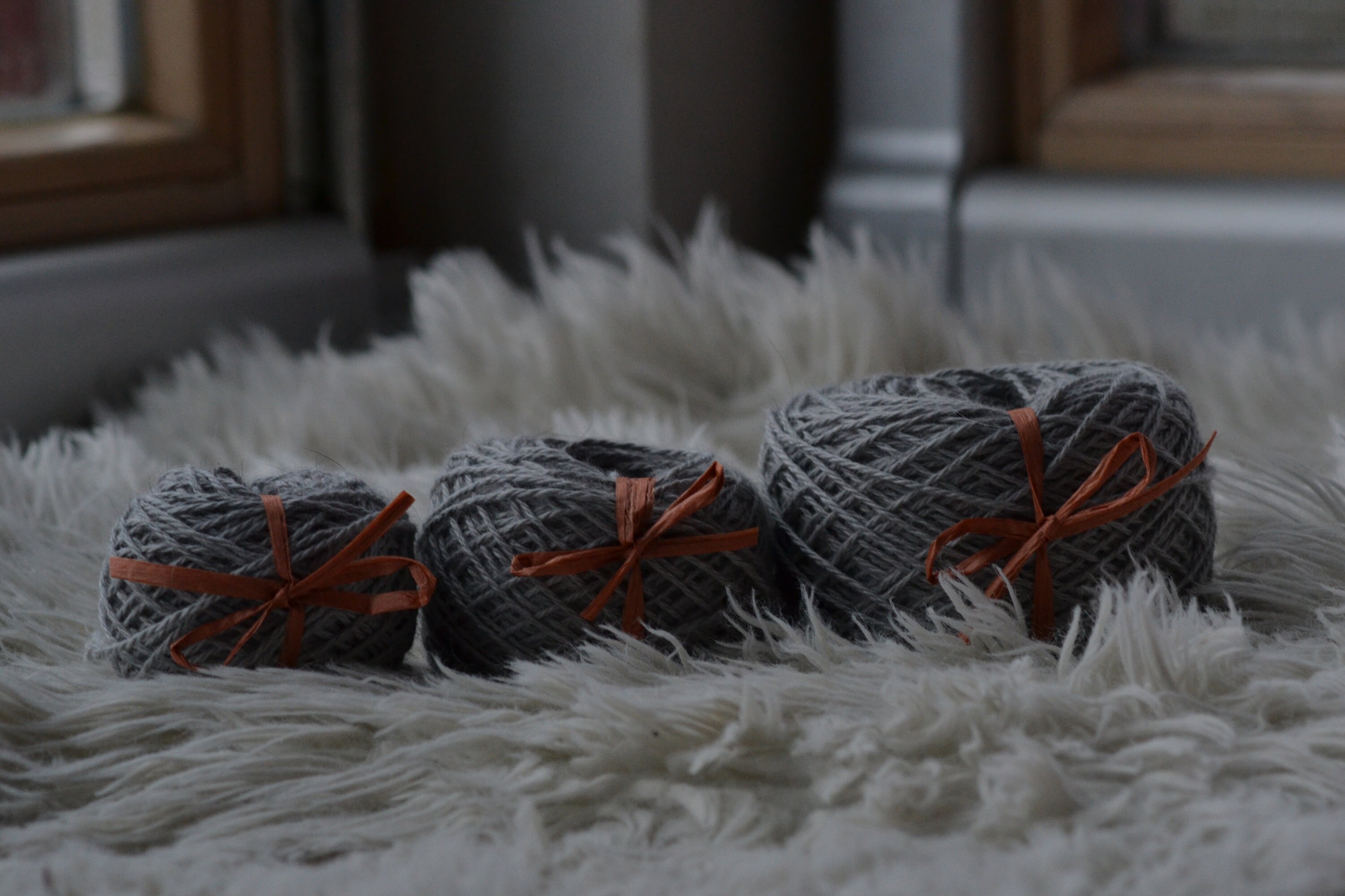 Angora Wool Yarn, 100% Angora Rabbit, Natural Gray Color - Etsy