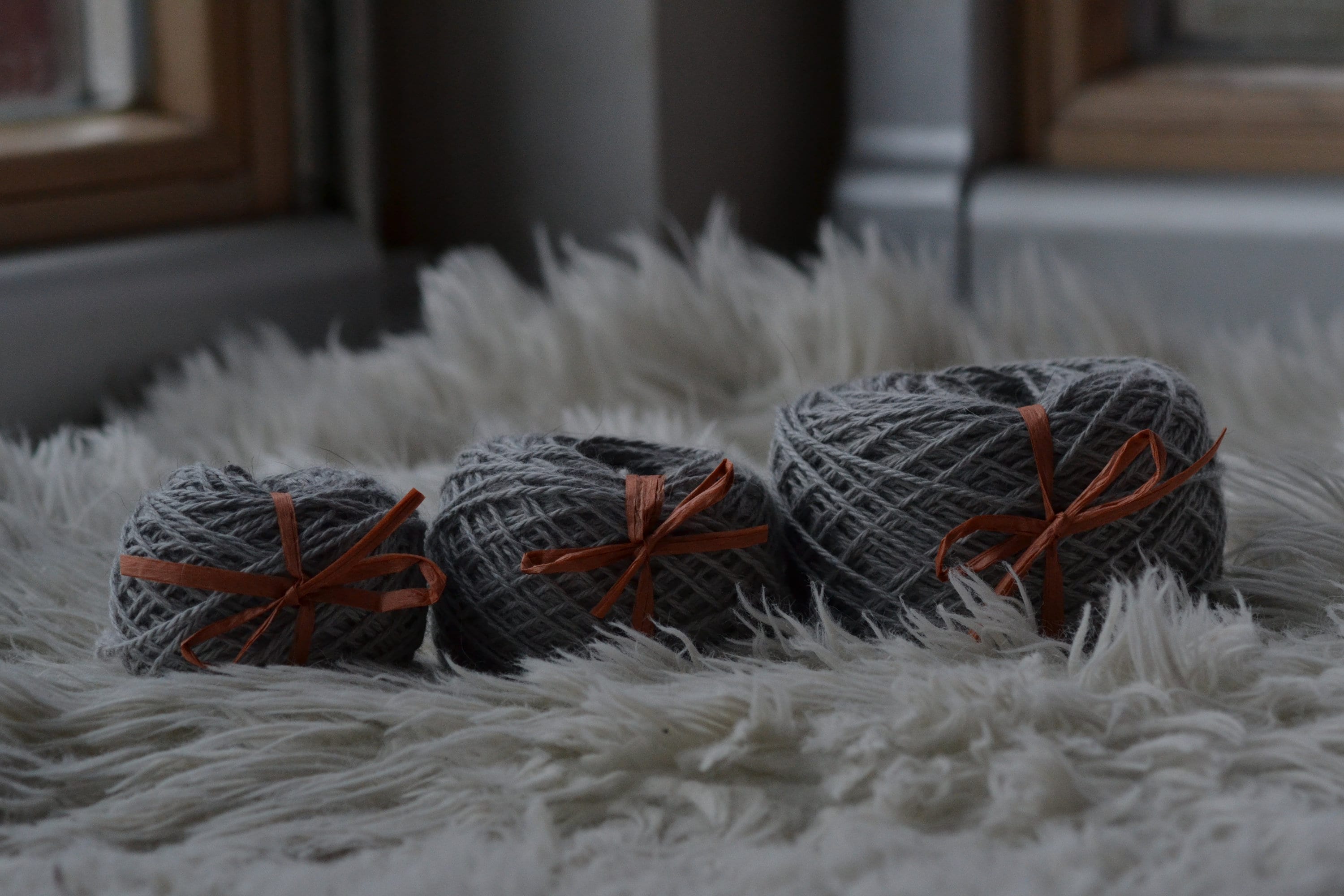 Angora Wool Yarn, 100% Angora Rabbit, Natural Gray Color - Etsy