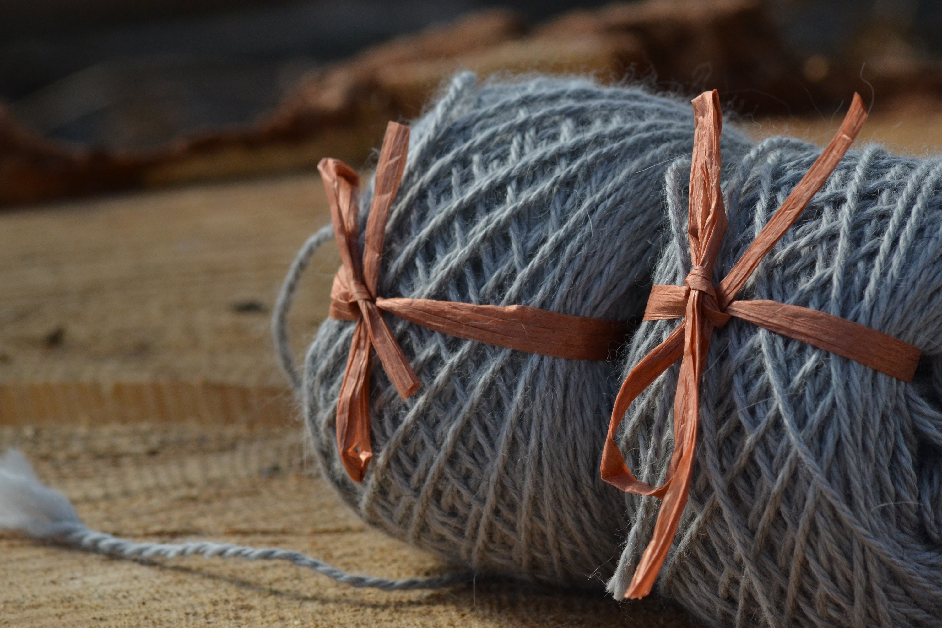 Angora Wool Yarn, 100% Angora Rabbit, Natural Gray Color - Etsy