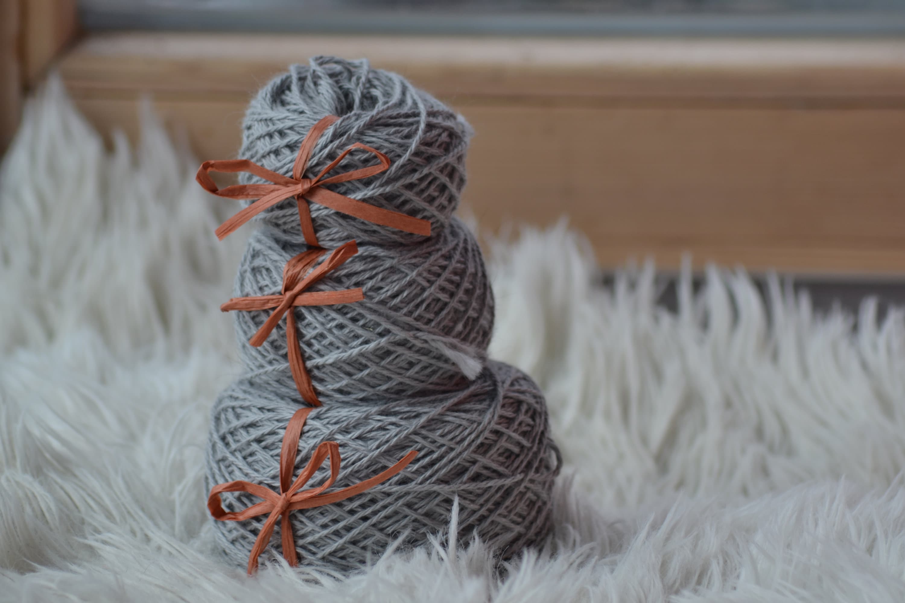 Angora Wool Yarn, 100% Angora Rabbit, Natural Gray Color - Etsy