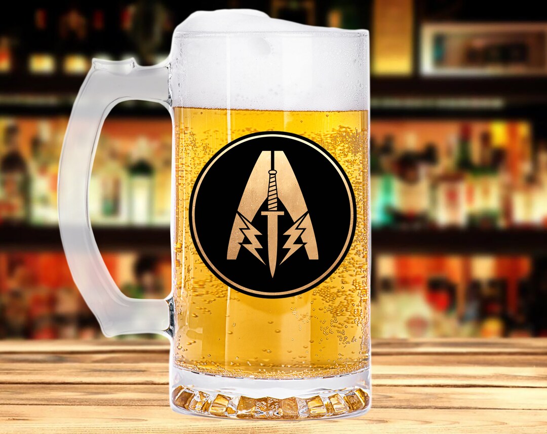 Mass Effect Systems Alliance Marines Beer Mug Glass Gamer Gifts Geek ...
