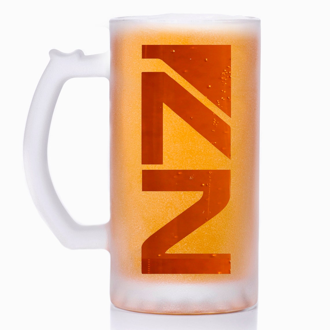 Mass Effect N7 Beer Mug Glass Beer Stein Tankard | Etsy