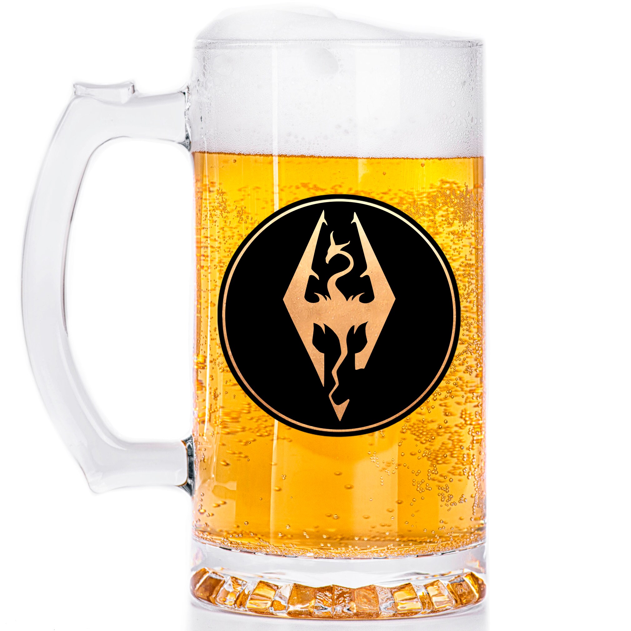 Skyrim Mug the Elder Scrolls Beer Mug Glass Personalized - Etsy