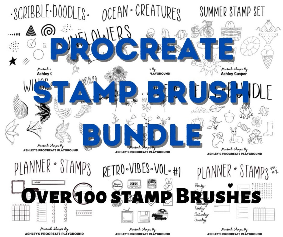 procreate-brushes-100-brush-set-create-your-own-digital-etsy