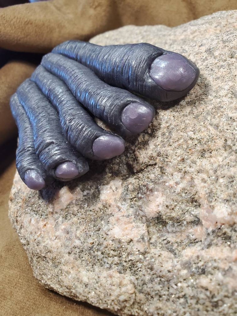 Gargoyle Feet Measures .75 H X 3.5 W X 3.5 Deep and is Made From ...