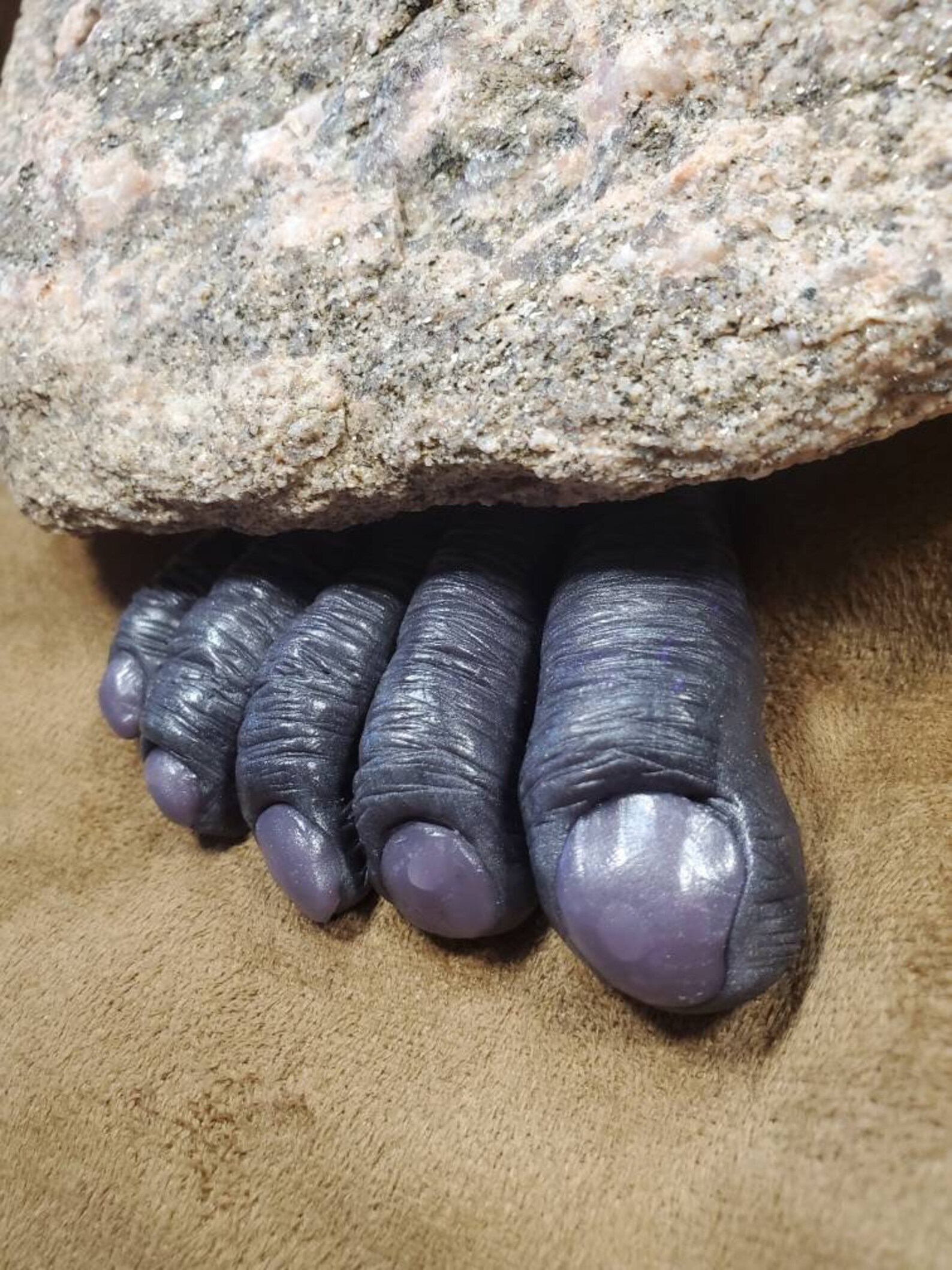 Gargoyle Feet Measures .75 H X 3.5 W X 3.5 Deep and is Made From ...