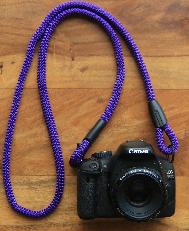 Purple Strap / Camera Strap / DSLR Strap - Etsy