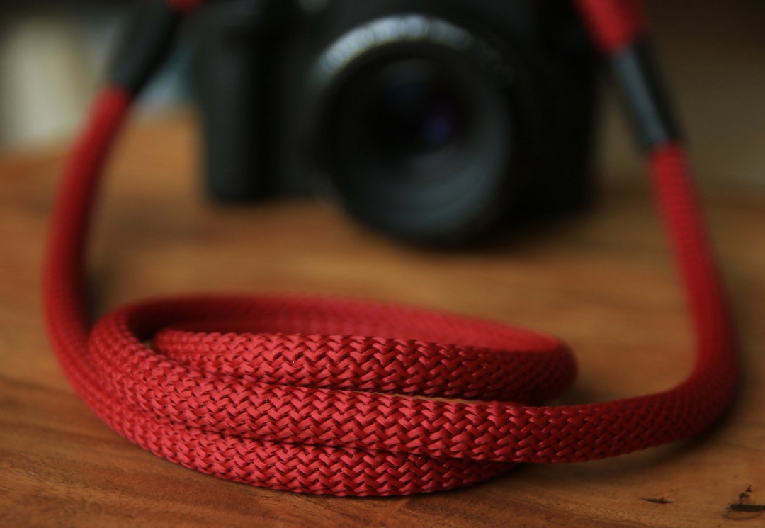 Burgundy Strap / Camera Strap / DSLR Strap - Etsy