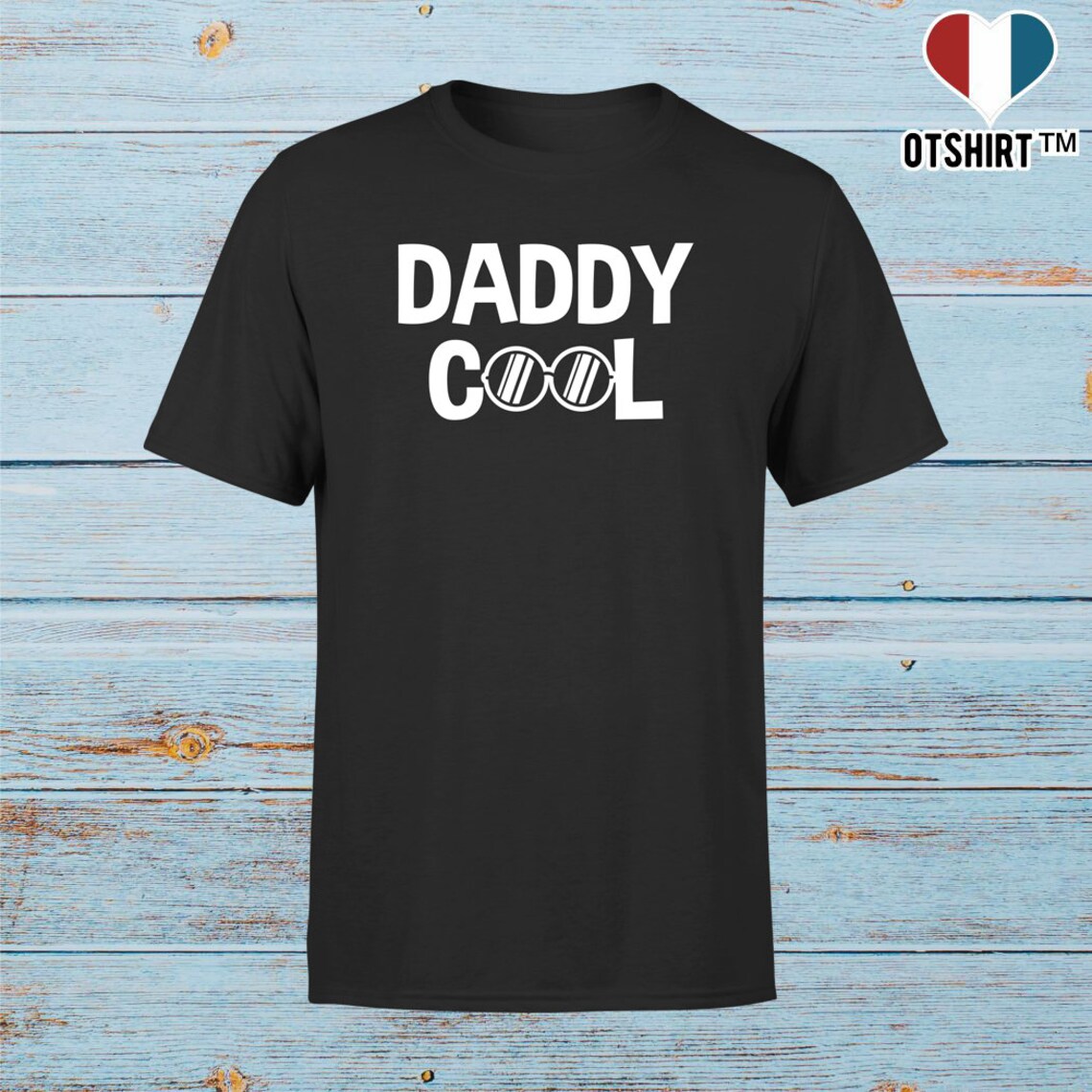 T shirt daddy daddy cool Father's Day gift dad humor | Etsy