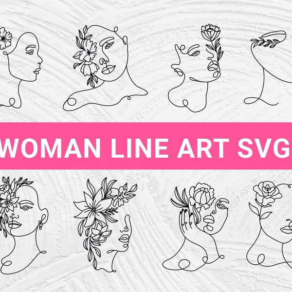 Abstract Faces Svg - Etsy