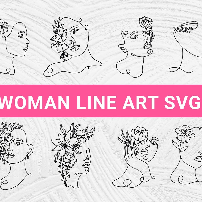 Abstract Faces Svg - Etsy