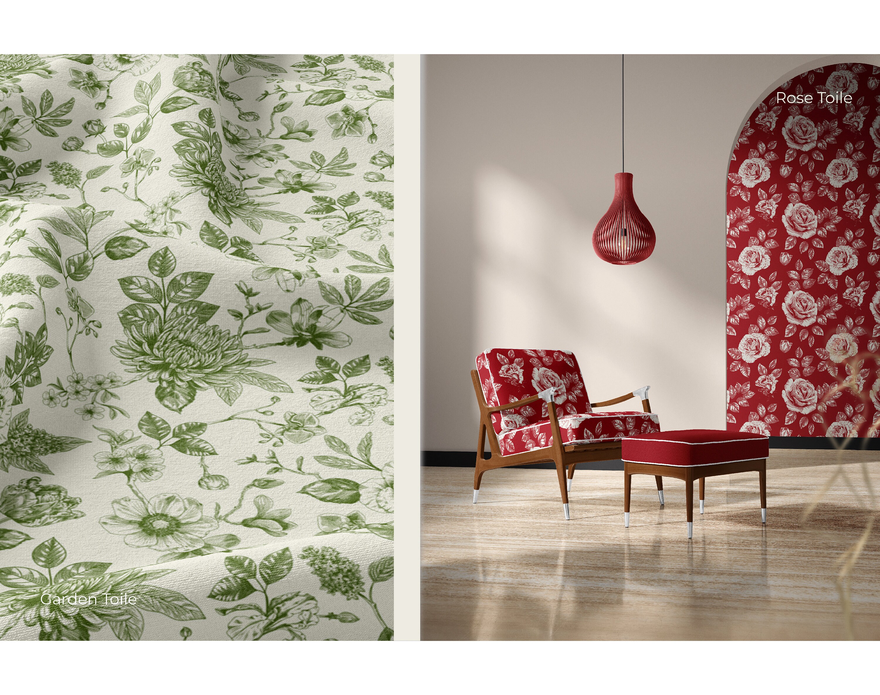 Toile De Jouy Seamless Pattern, Chinoiserie Digital Paper, Blue Floral ...