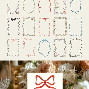 Christmas Clipart & Whimsical Borders | Festive Holiday SVG and PNG ...