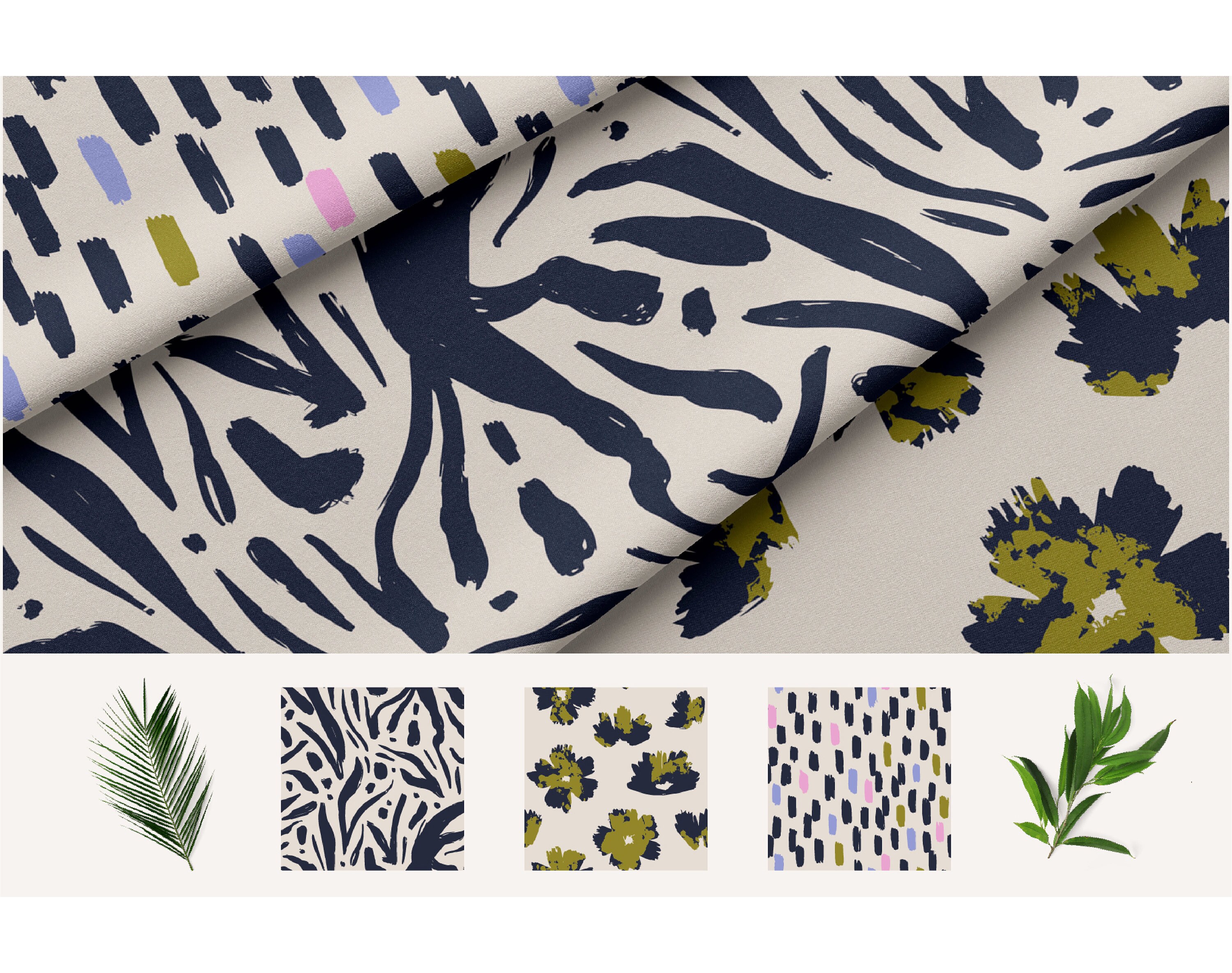 20 Flower and Spots Digital Papers, Vibrant Seamless Pattern, Hand Draw ...