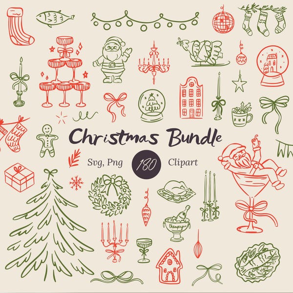 Squiggle Christmas Tree - Etsy