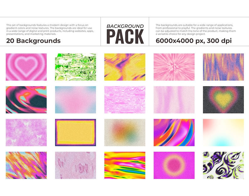 Y2k Aesthetic Backgrounds and Shapes Png Retro Digital Paper - Etsy UK