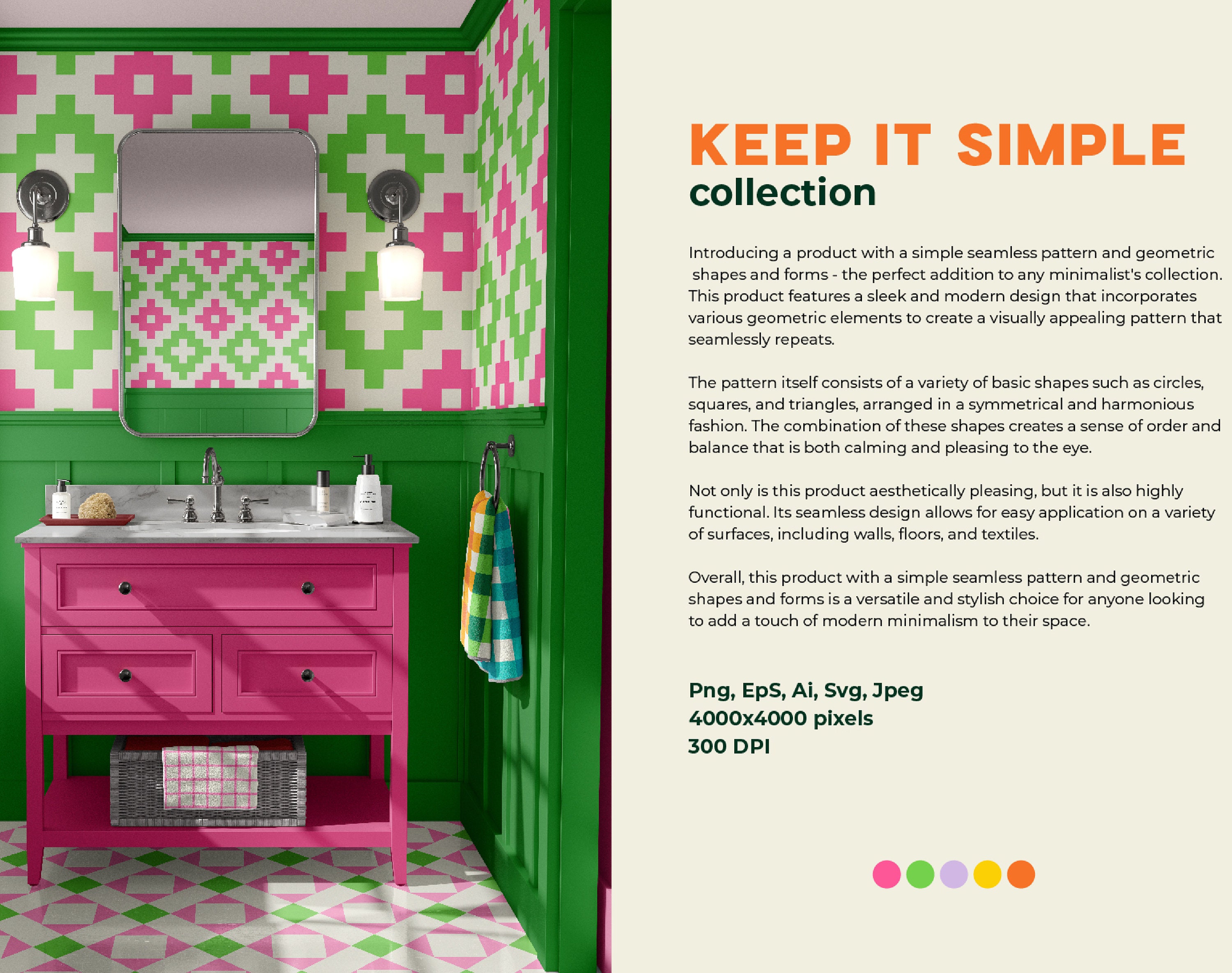 200 Geometric Scrapbook Paper Jpg, Simple Print Digital Paper Pack ...