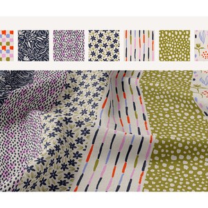 20 Flower and Spots Digital Papers, Vibrant Seamless Pattern, Hand Draw ...