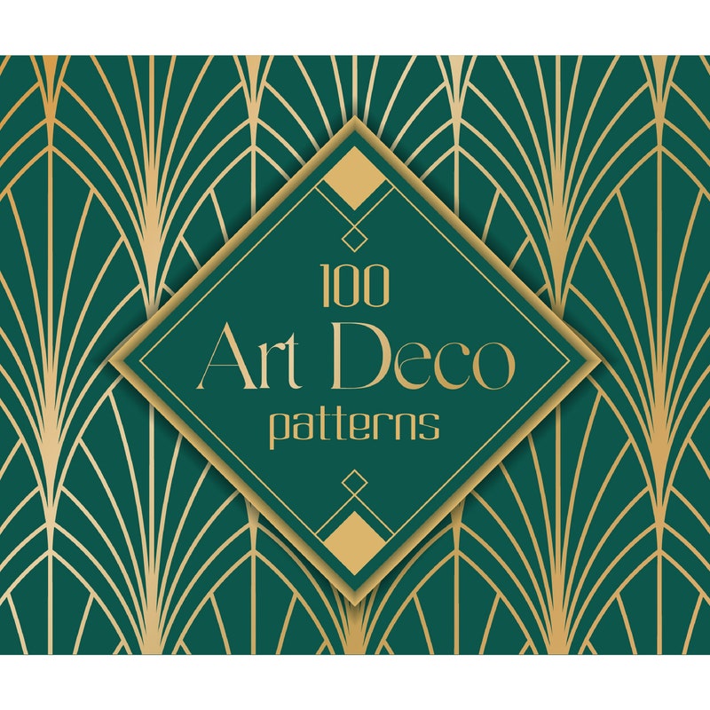 Art Deco Svg - Etsy