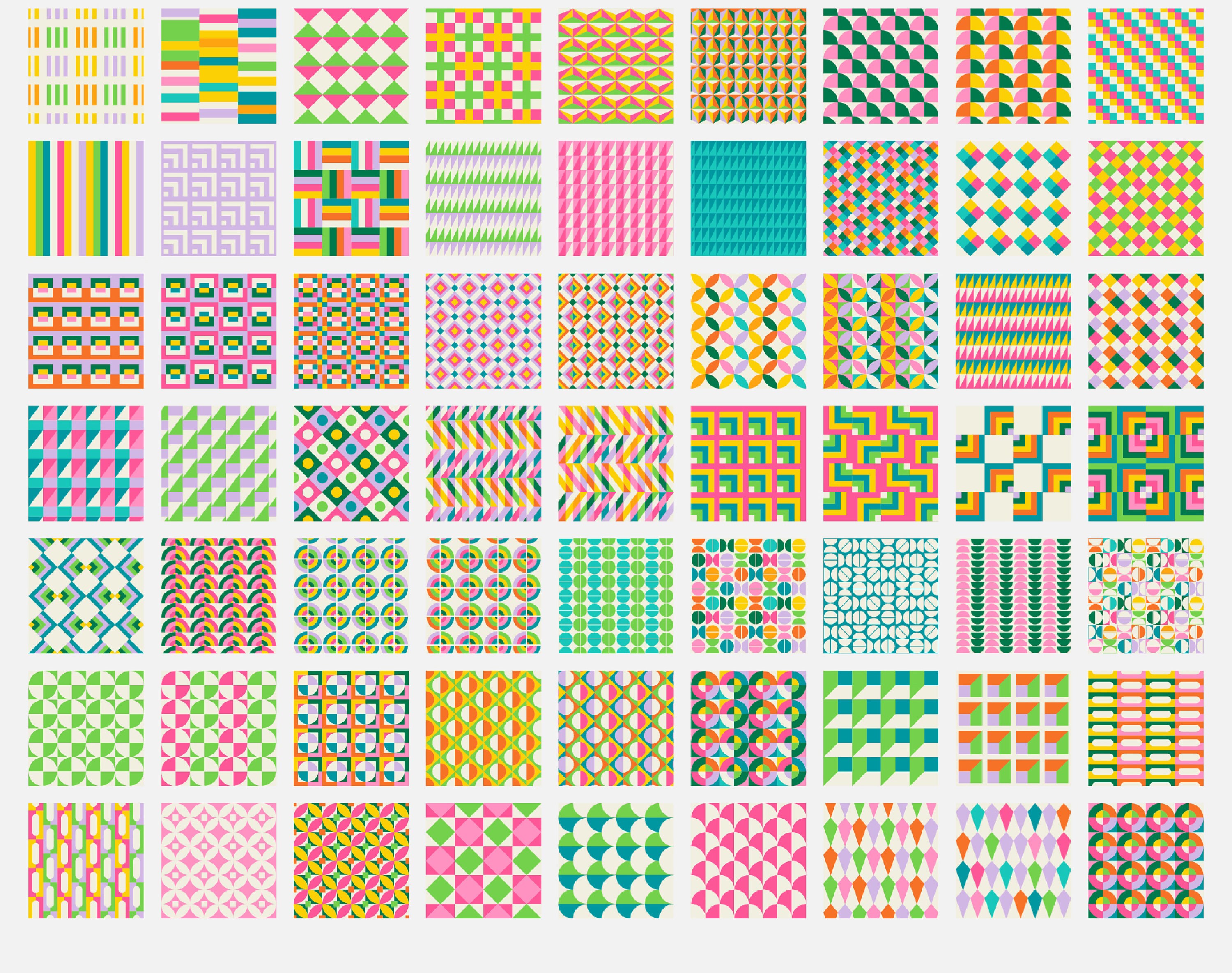 200 Geometric Scrapbook Paper Jpg, Simple Print Digital Paper Pack ...