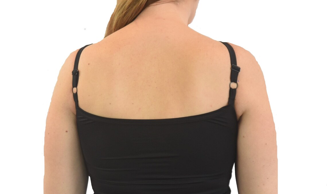 Mastectomy Swimwear Tankini Top With Built-in Breast Prosthetics - NO ...