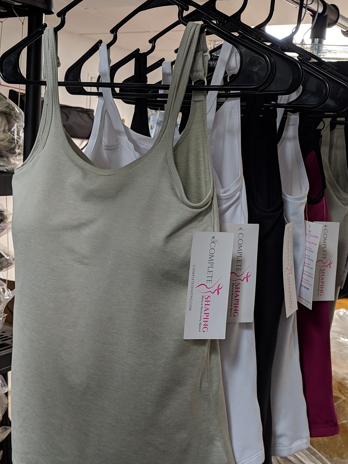 Mastectomy Camisole / Classic Tank Top With Built-in Breast Prosthetics ...
