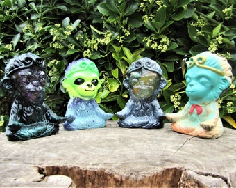 Resin Monkey Statue - Etsy UK
