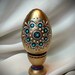 Decorative Egg With Stand - Etsy