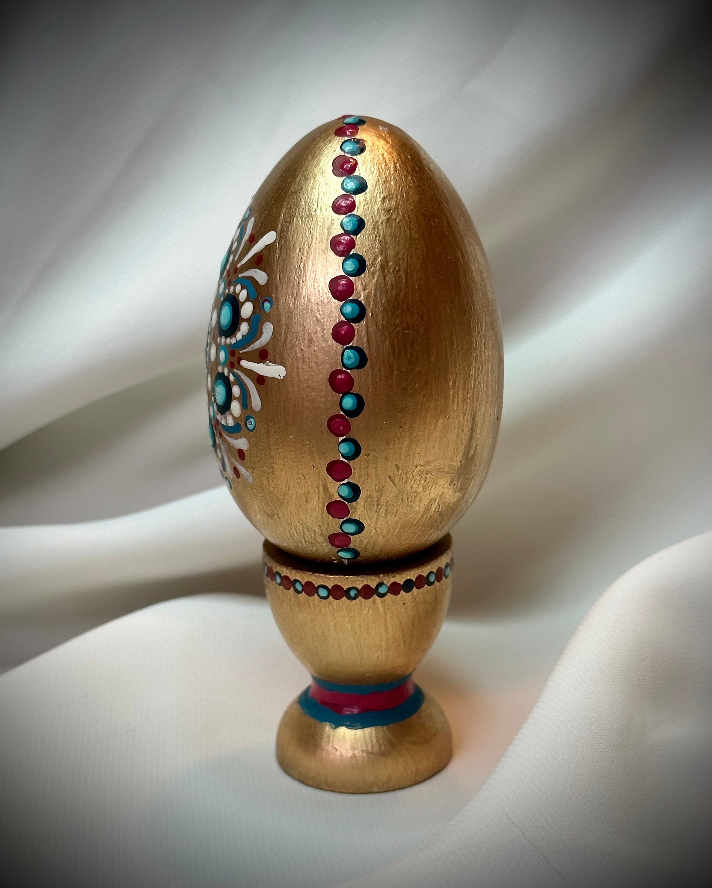 Decorative Egg With Stand - Etsy