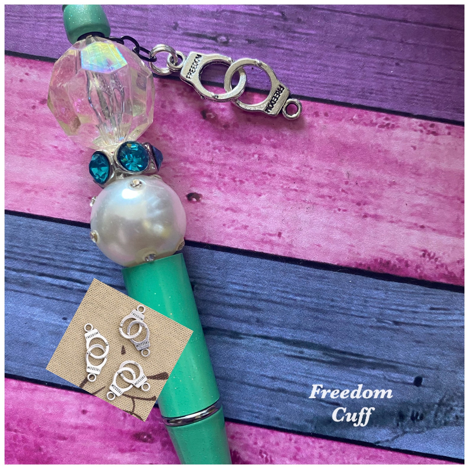 Beadable Pens-custom Ink Pens-personalized Pens-charm | Etsy