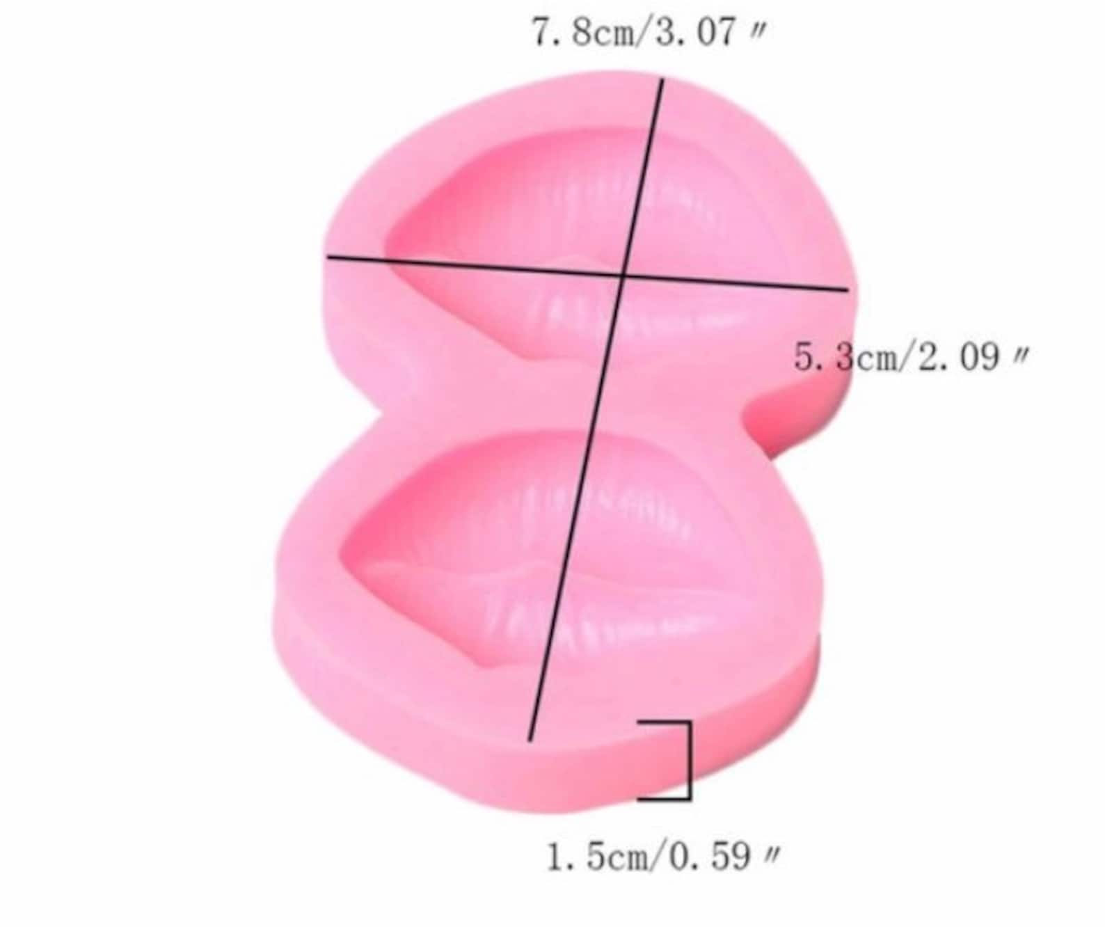 Full Lip Silicone Mold-3d Lips Sexy Silicone Fondant Mold Cake - Etsy