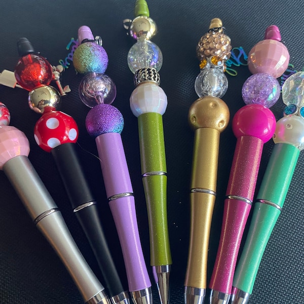 Beadable Pens and Charms - Etsy