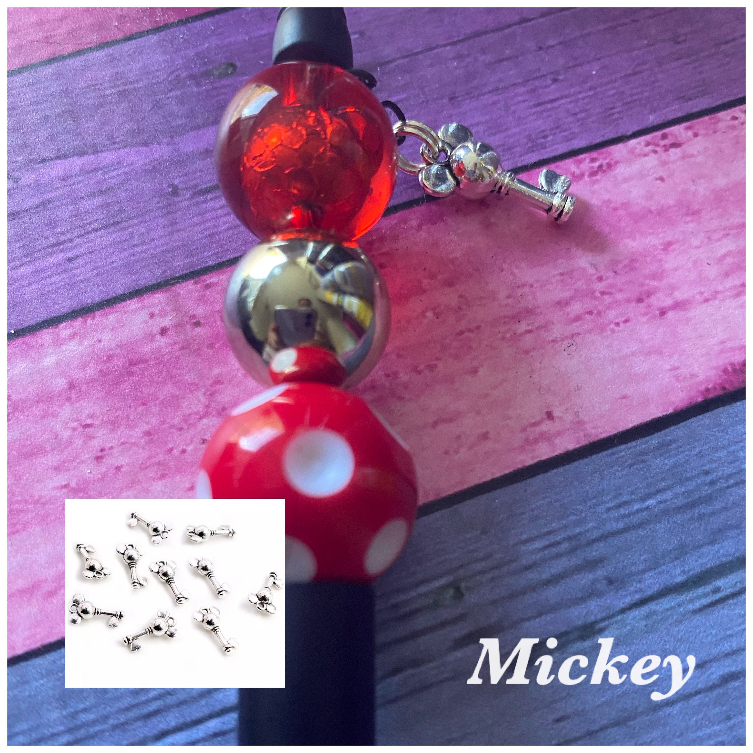 Beadable Pens-custom Ink Pens-personalized Pens-charm | Etsy