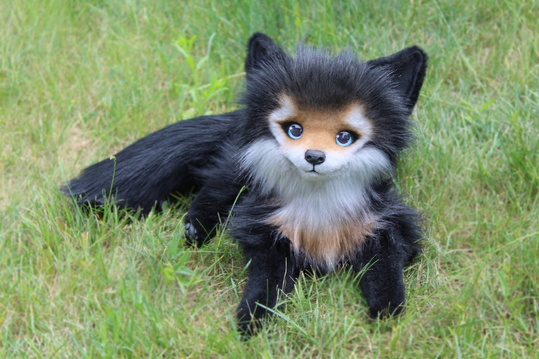 Pre-order Wolf Realistic Animal Plush Puppy Poseable Doll - Etsy Australia