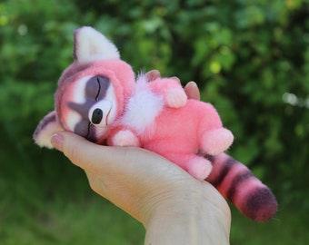 Raccoon Plush - Etsy