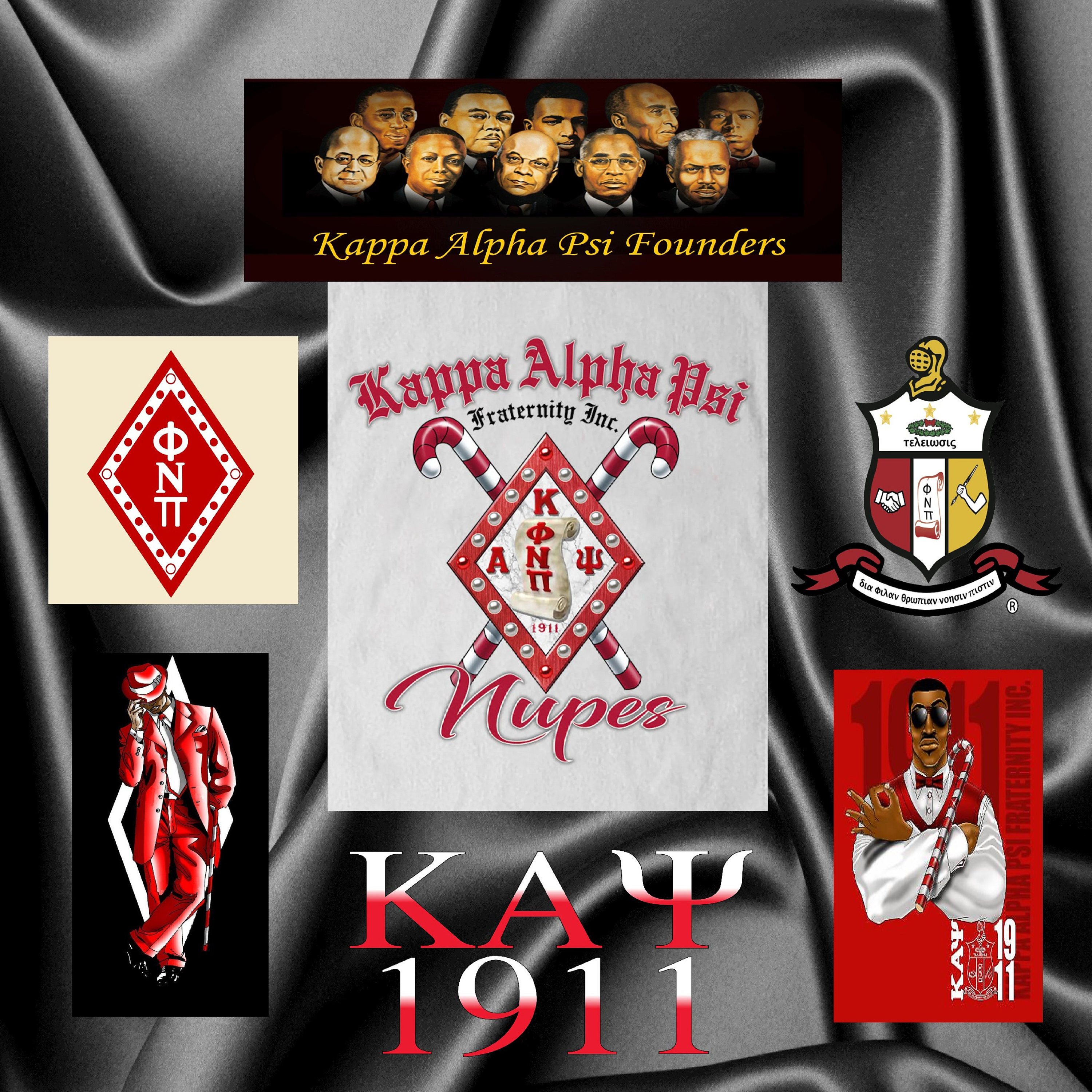 Kappa Alpha Psi Domino Table by Domino Tables by Art - Etsy