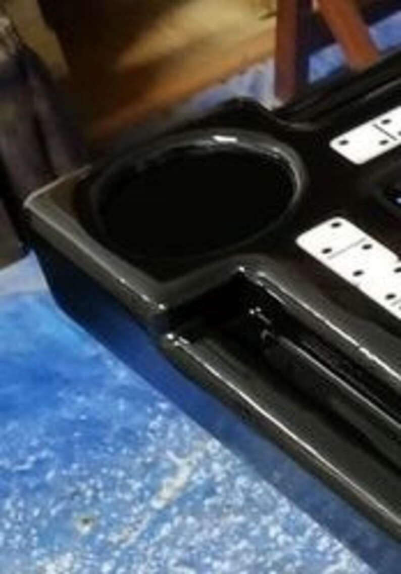 3D Domino Black Frame Domino Table by Domino Tables by Art - Etsy